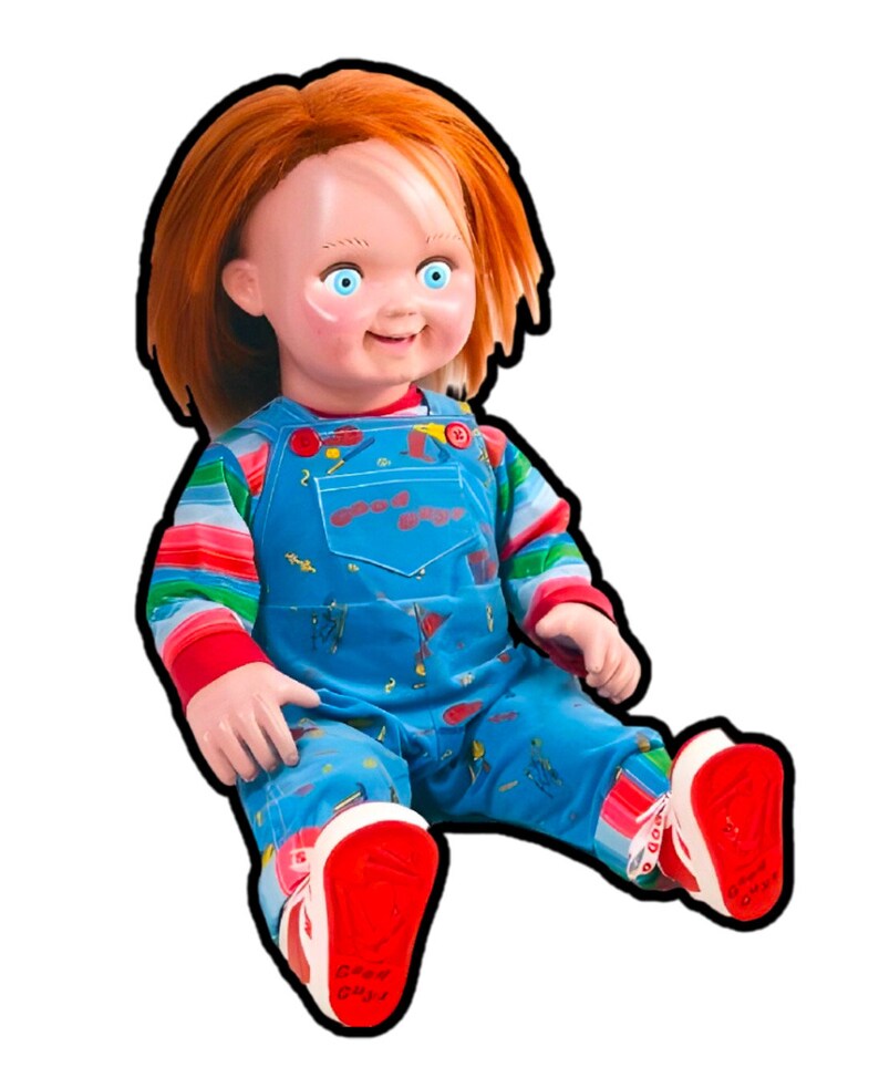 Chucky Sticker Childs Play / Good Guys Sticker , High Quality Die Cut ...