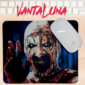 Horror Mouse Pad - Terrifier / Art the Clown High Quality Image. **FREE ...