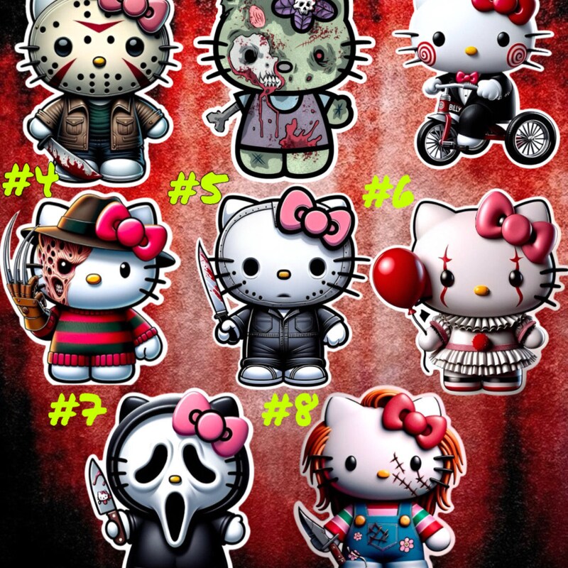 Kitty Ghostface - Etsy