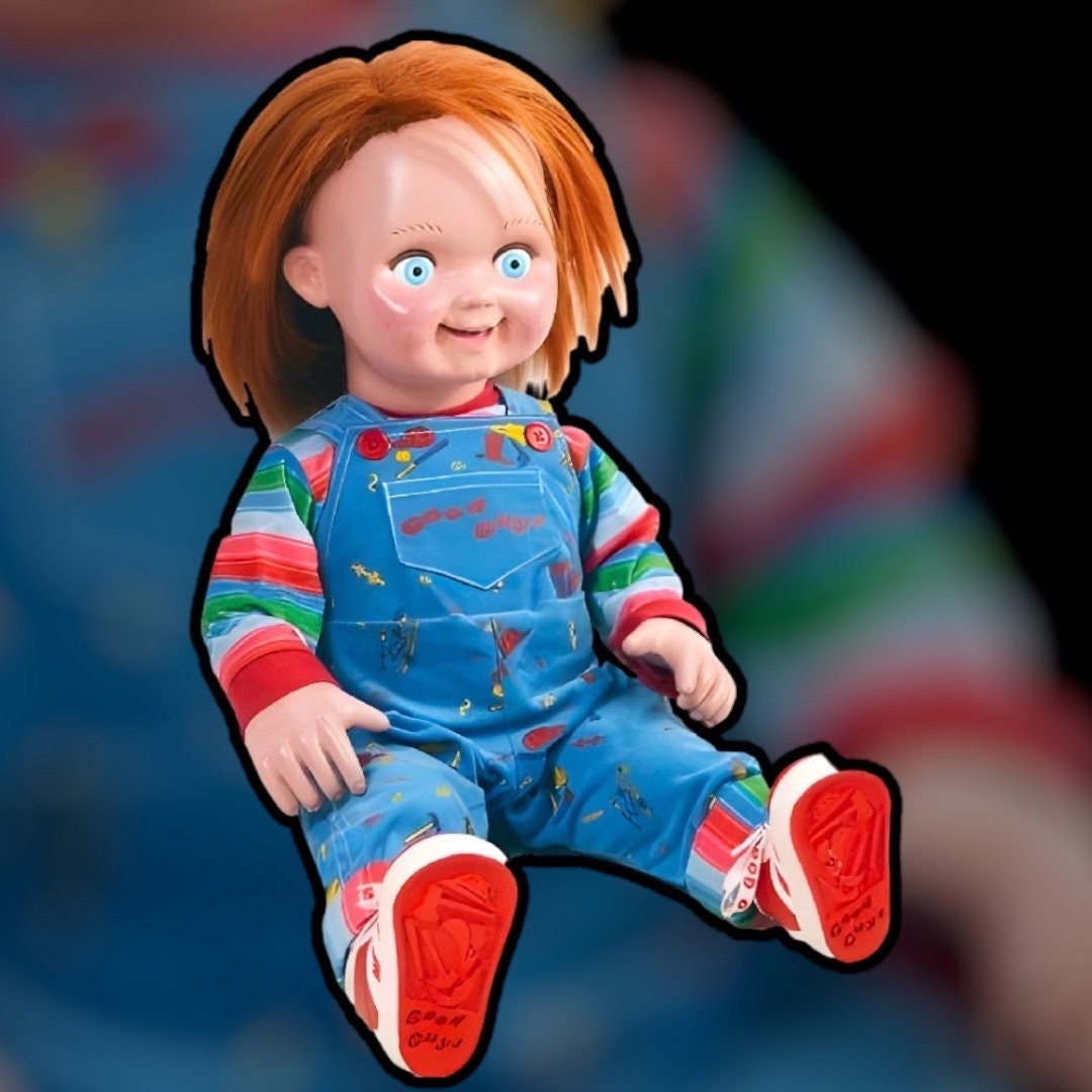 Chucky Sticker Childs Play / Good Guys Sticker , High Quality Die Cut ...