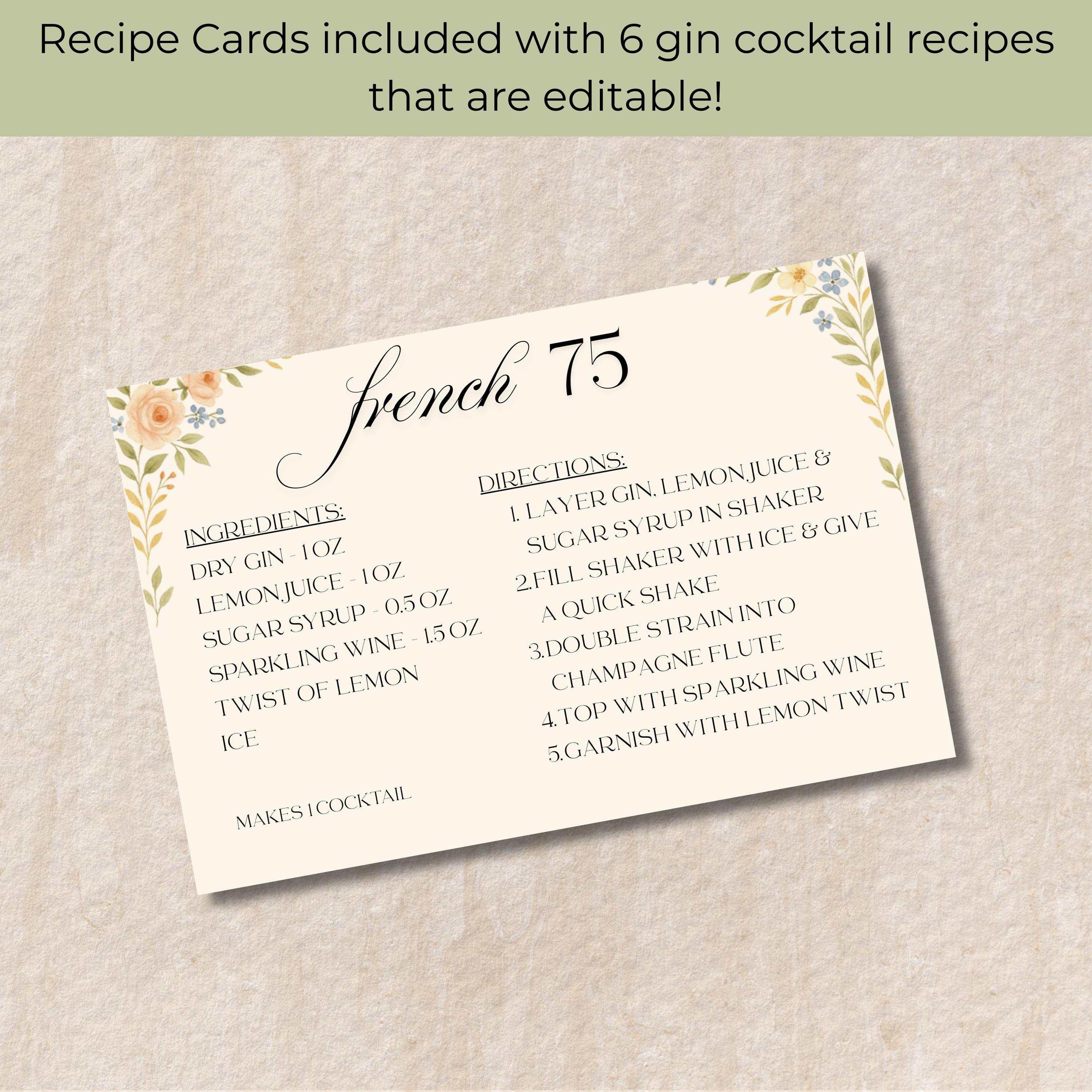 Gin Tasting Party Kit Gin Tasting Experience Party Liquor Tasting Party ...