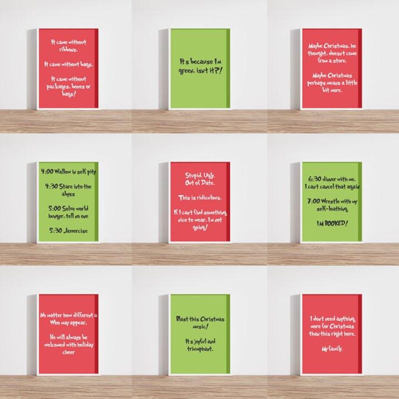 Grinch Quote - Etsy