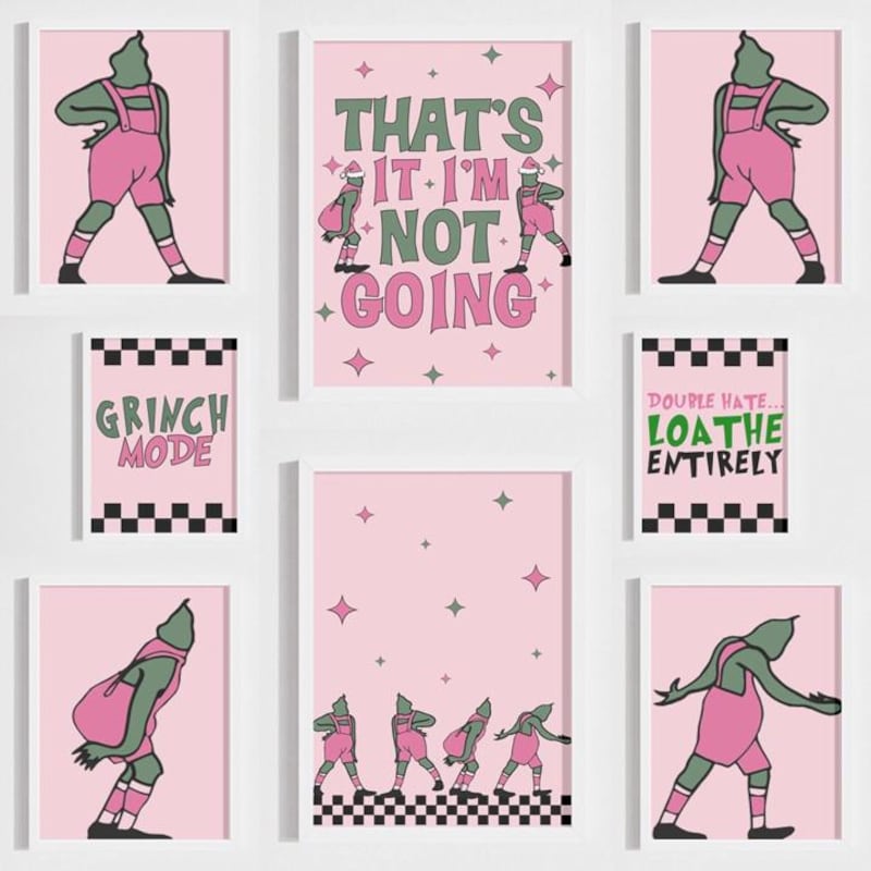 Grinch Border - Etsy