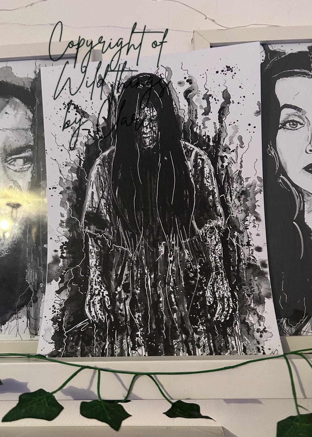 Samara Morgan, the Ring, Art Print: Gothic, Horror , Traditional Artist ...