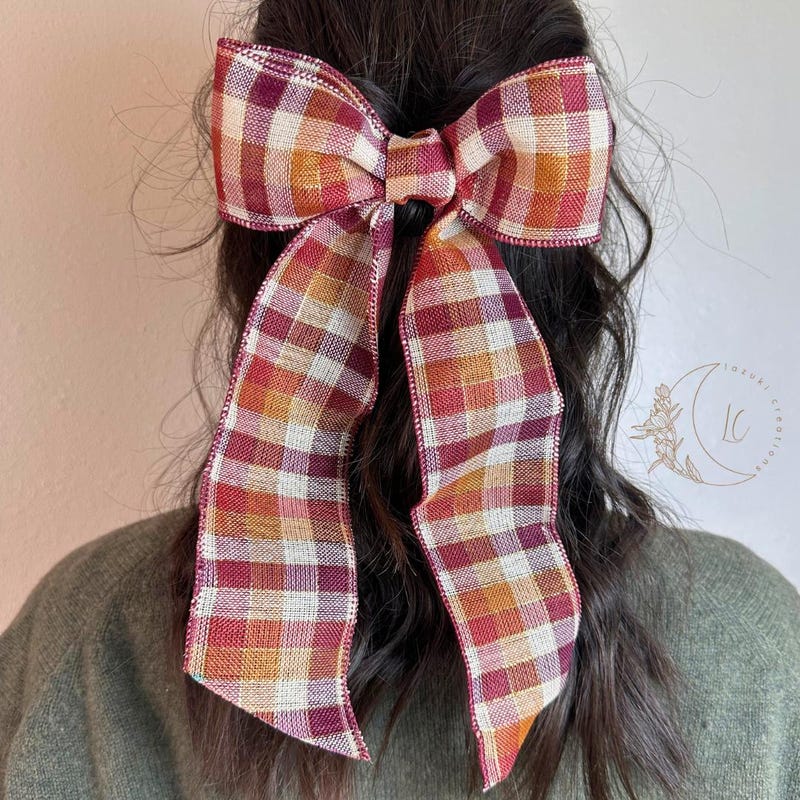 Fall Hair Bow - Etsy