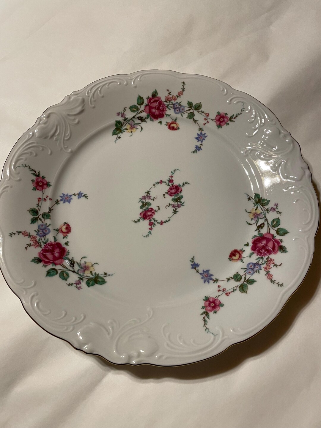 Vintage Wawel Made in Poland Rose Garden 10 1/2” Plates Set of 8 - Etsy