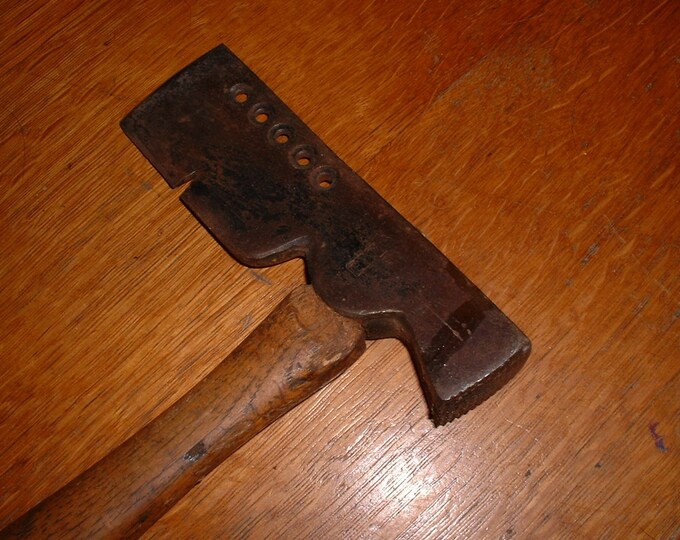 Vintage Plum Shake Hatchet Axe Wood Handle Hammer - Etsy