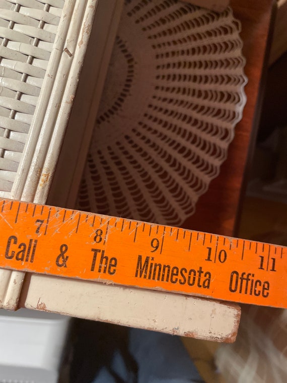 Vintage, wicker shoes, Stein kit with cast iron handle - Gem