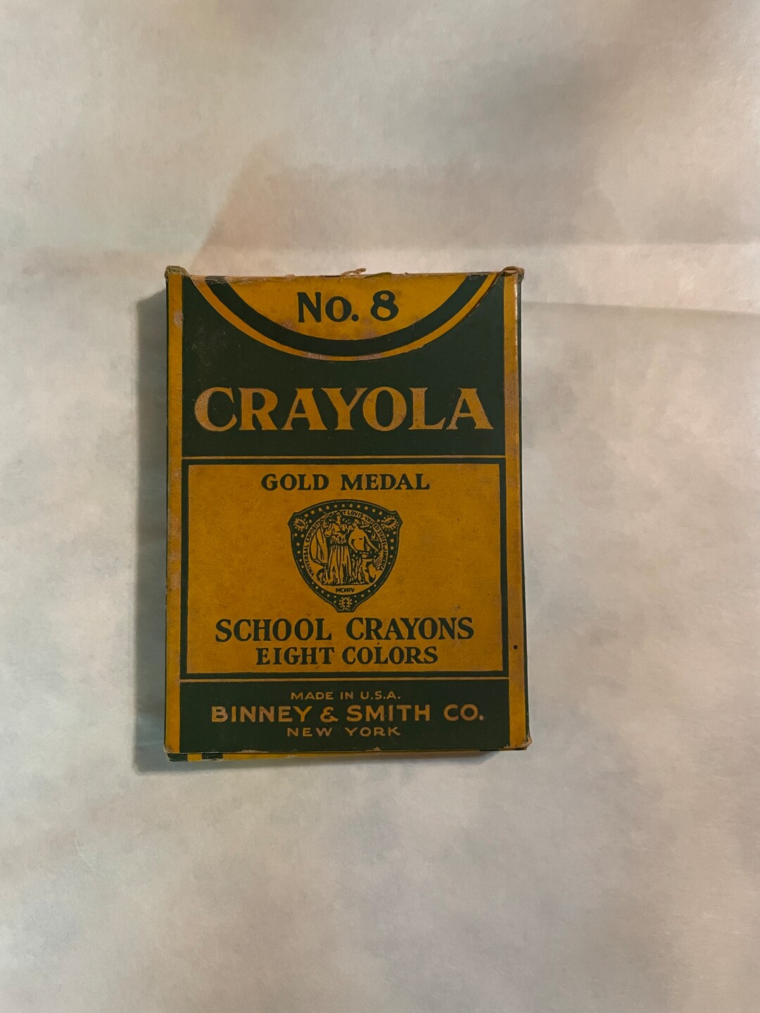 Vintage Crayola Gold Medal School Crayons Binney & Smith Eight Colors ...