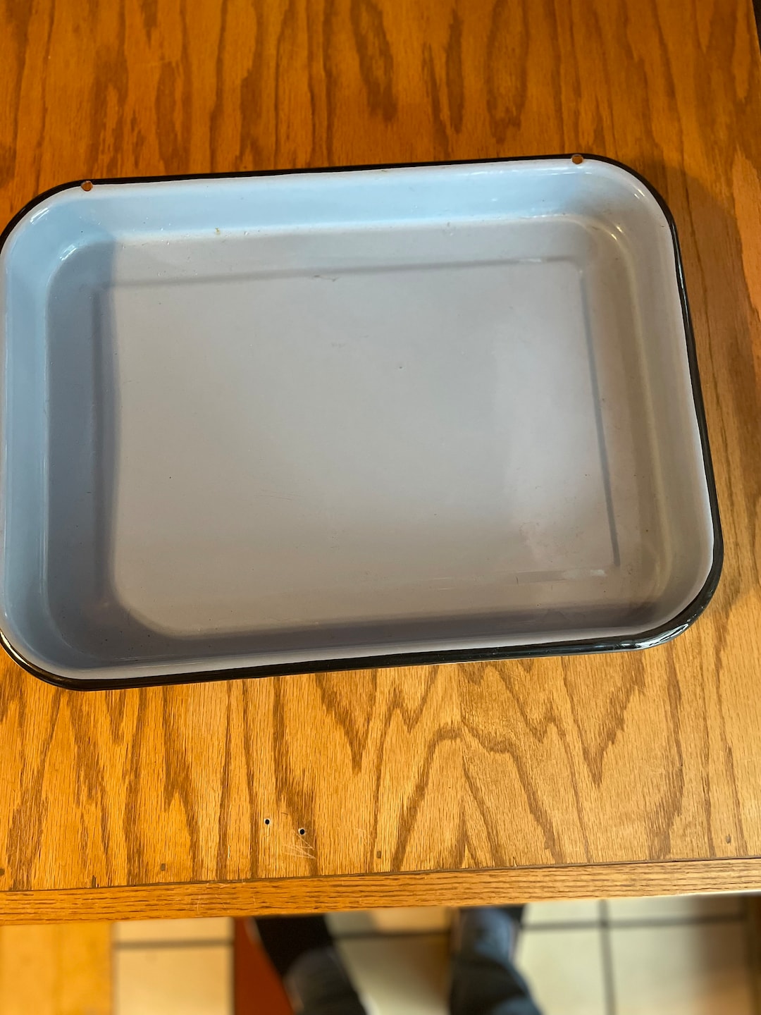 Vintage Robin Egg Blue Enamelware Baking Pan Broiler Pan 16" X 12" - Etsy