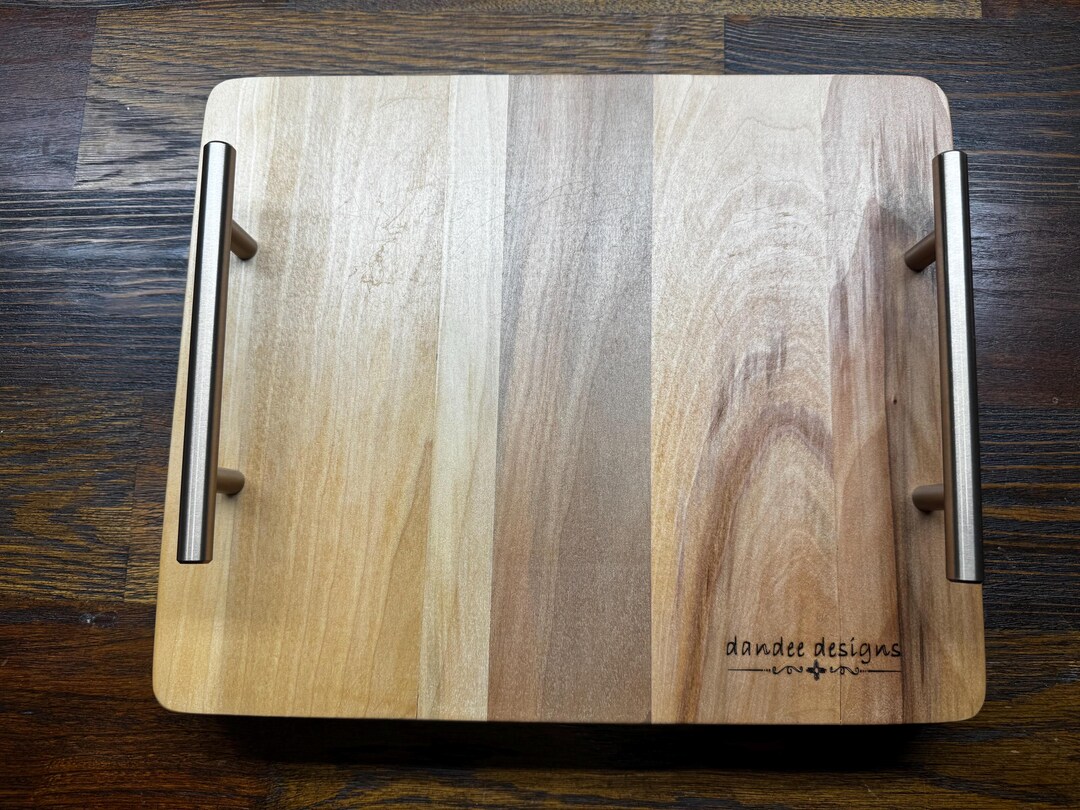 Alder Cutting Board With Side Channels - Etsy