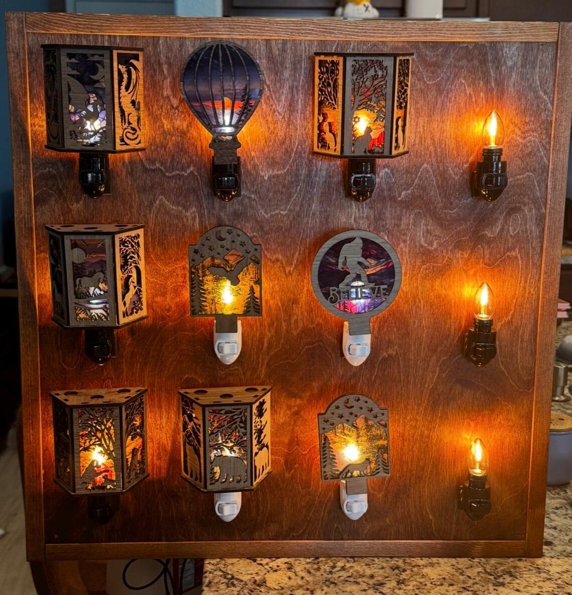 Custom Night Light Display Board for Vendors/craft Shows - Etsy