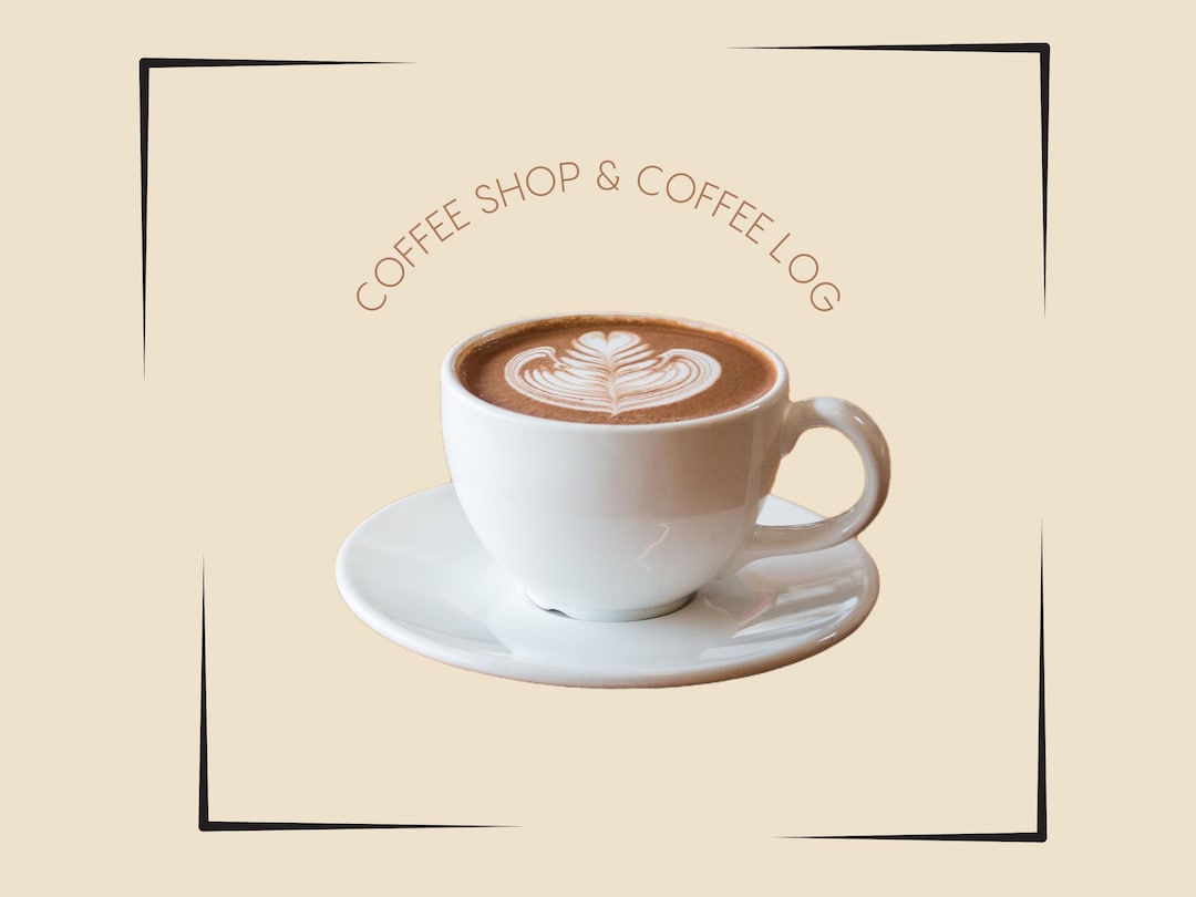 Coffee-shop and Coffeelog for Coffee-lovers - Etsy