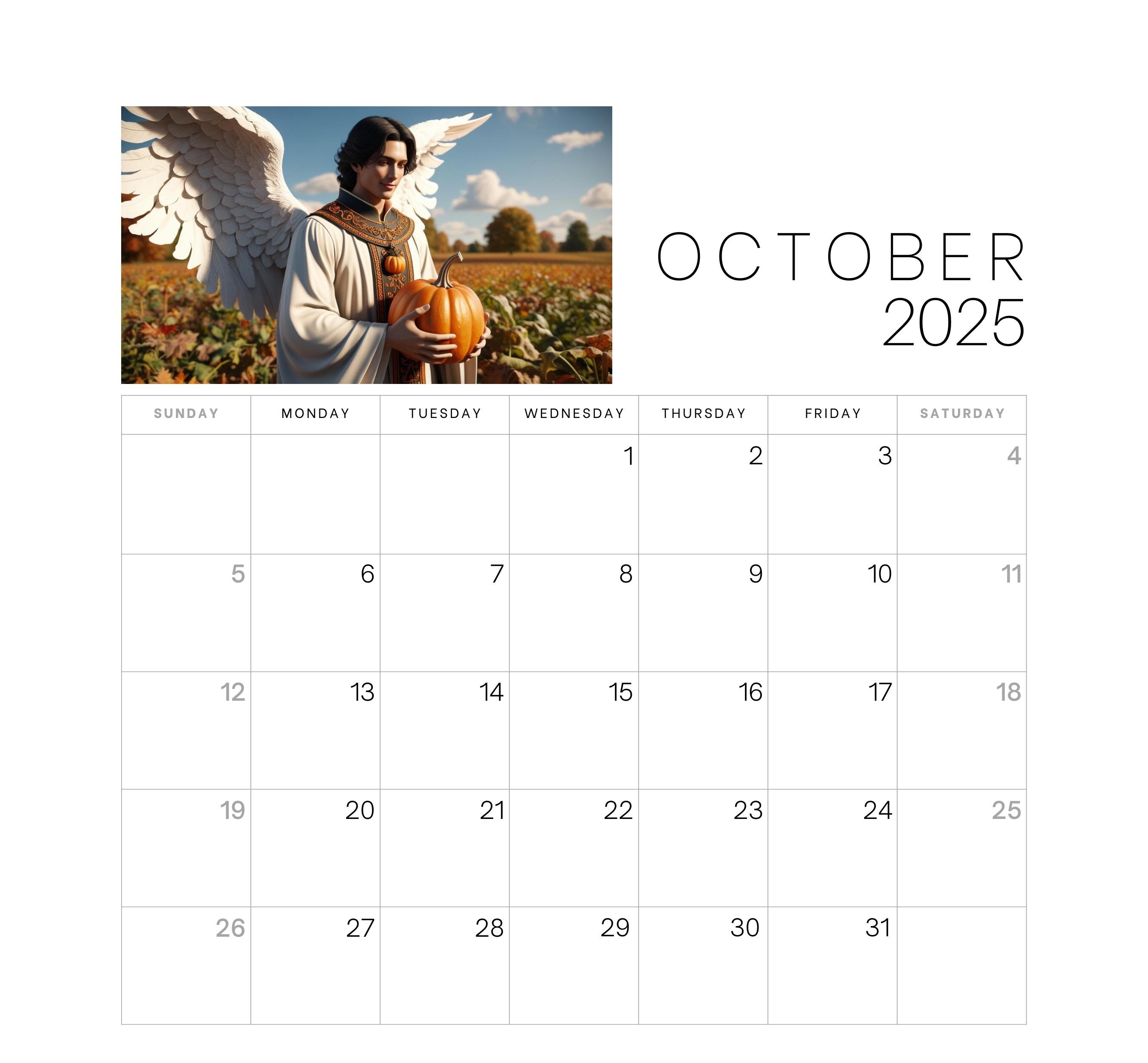Mini Calendar,angels, 2025. Desktop Calender 3*3 - Etsy