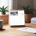 Mini Calendar,angels, 2025. Desktop Calender 3*3 - Etsy