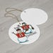 Merry Chiefsmas Snowmen Football, Mahomes and Kelce, KC Chiefs, Ceramic ...