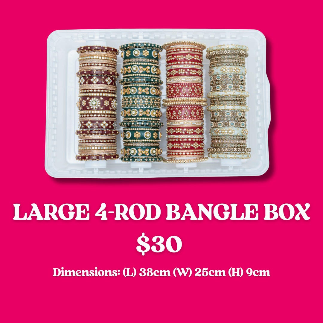 Large Bangle Box (4 Rods) - Etsy