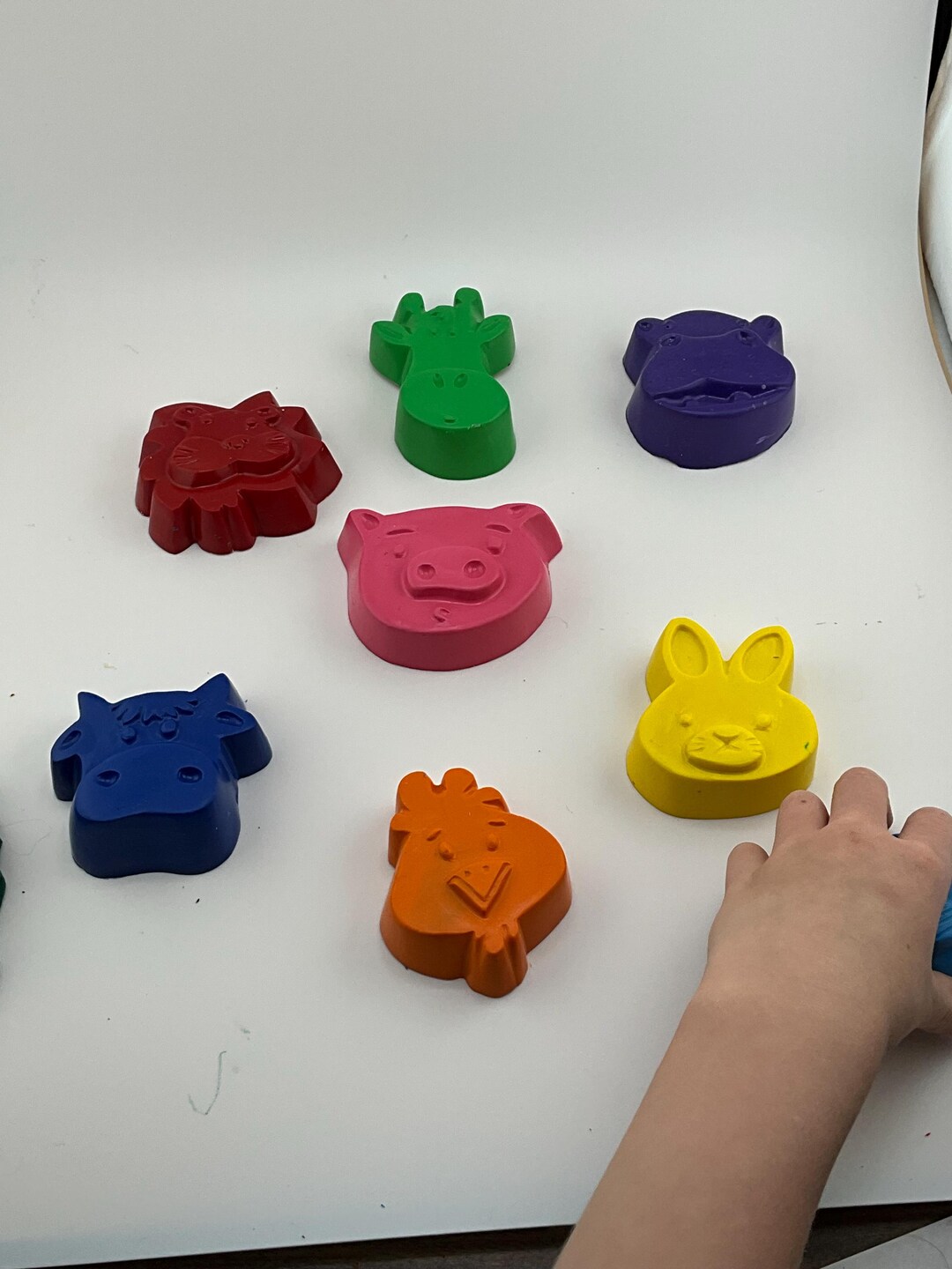 Colorful Creative Jumbo Coloring Crayons Animal Crayons- XL - Etsy