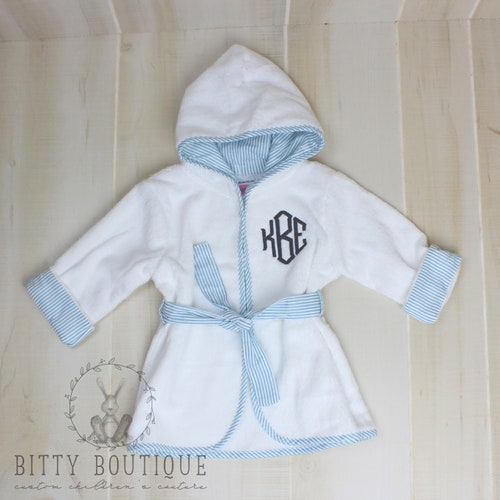 Infant Monogrammed Robe - Etsy