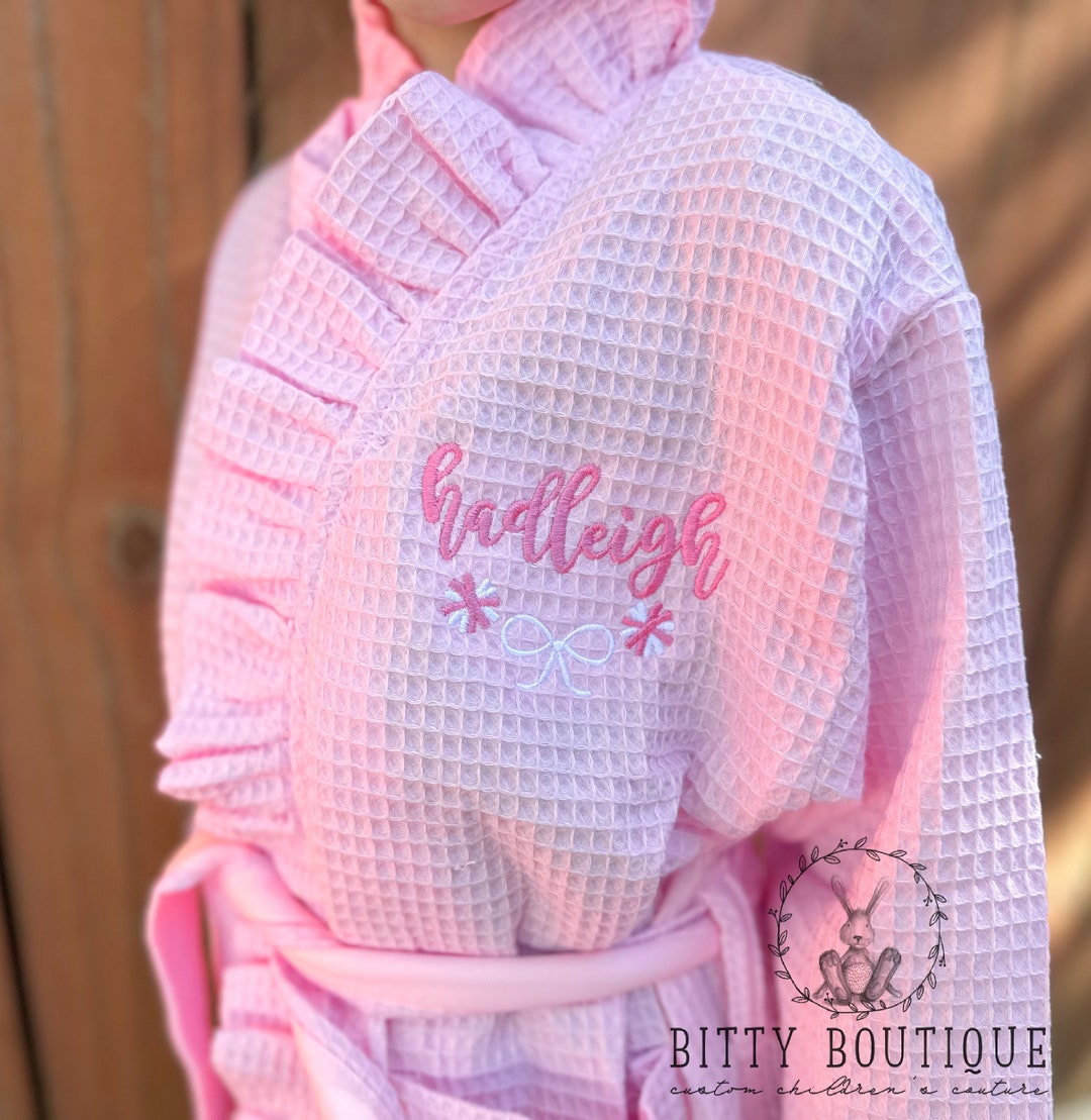 Embroidered Cheer Cover up Robe - Etsy