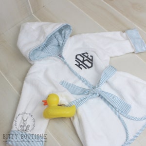 Infant Monogrammed Robe - Etsy