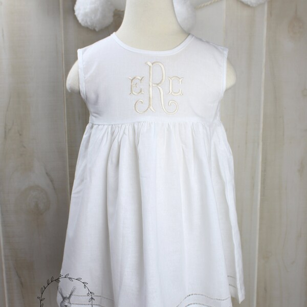Monogram Baby Dress - Etsy