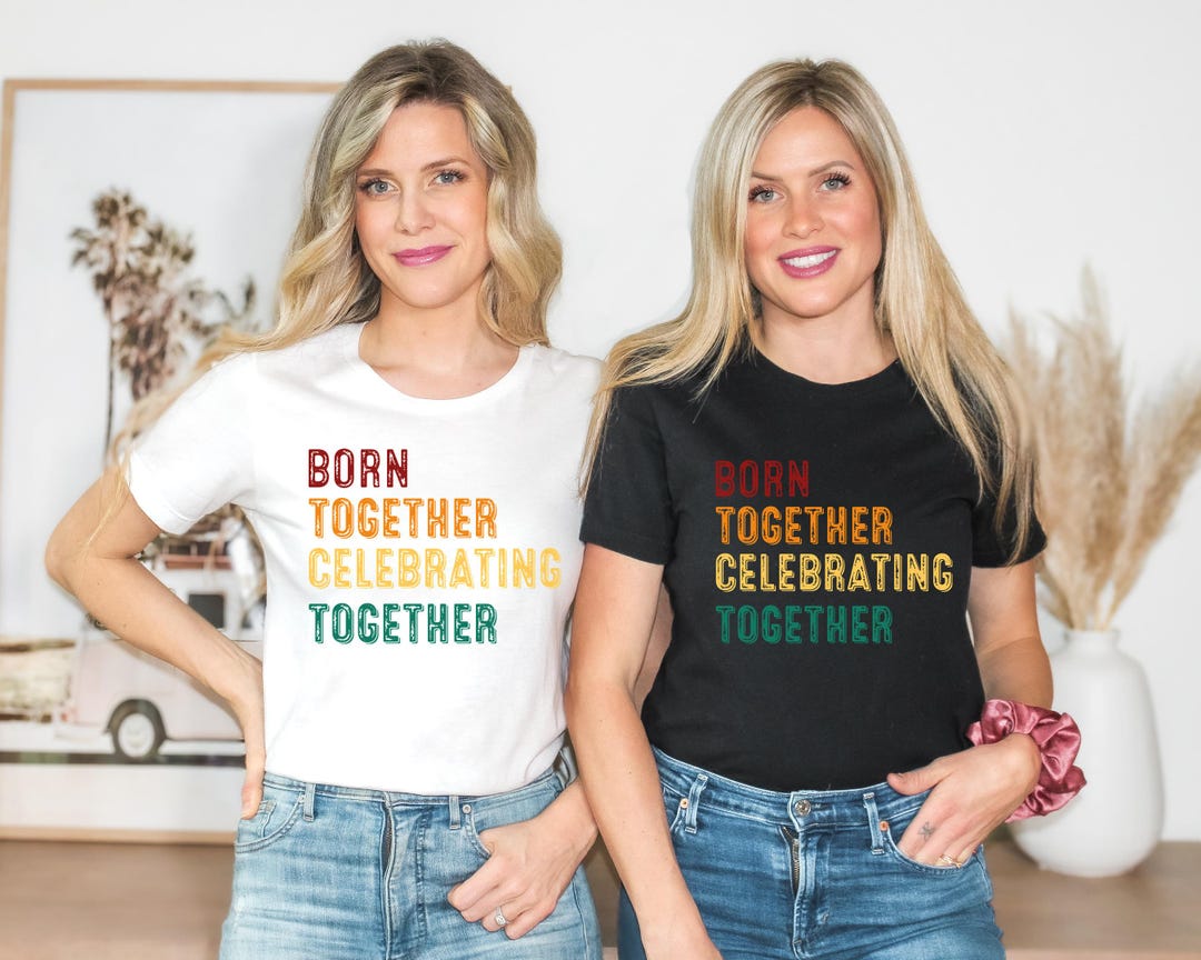 Twins T-shirt, Twins Announcement Shirt, Matching Twins Tee,born ...