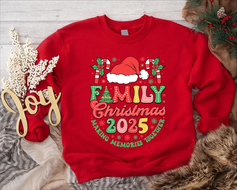 Family Christmas 2026 Making Memories Together Sweatshirt, Christmas ...