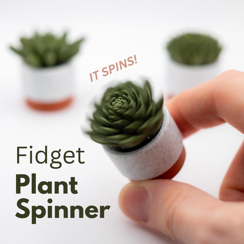 Mini Fidget Spinner - Etsy