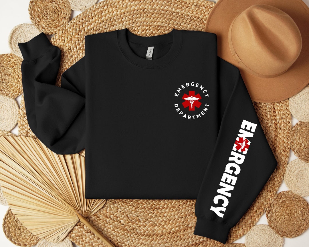 Emergency Nurse Gift, Emergency Department Nurse Sweatshirt, ER Crew ...