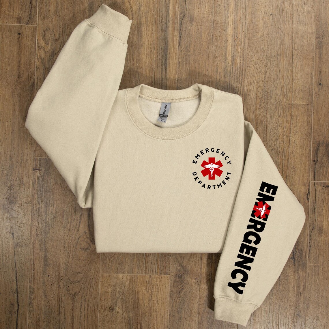 Emergency Nurse Gift, Emergency Department Nurse Sweatshirt, ER Crew ...