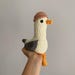 Handmade Crochet Seagull Seagull Toy Crochet Seagull Seagull Plushie ...