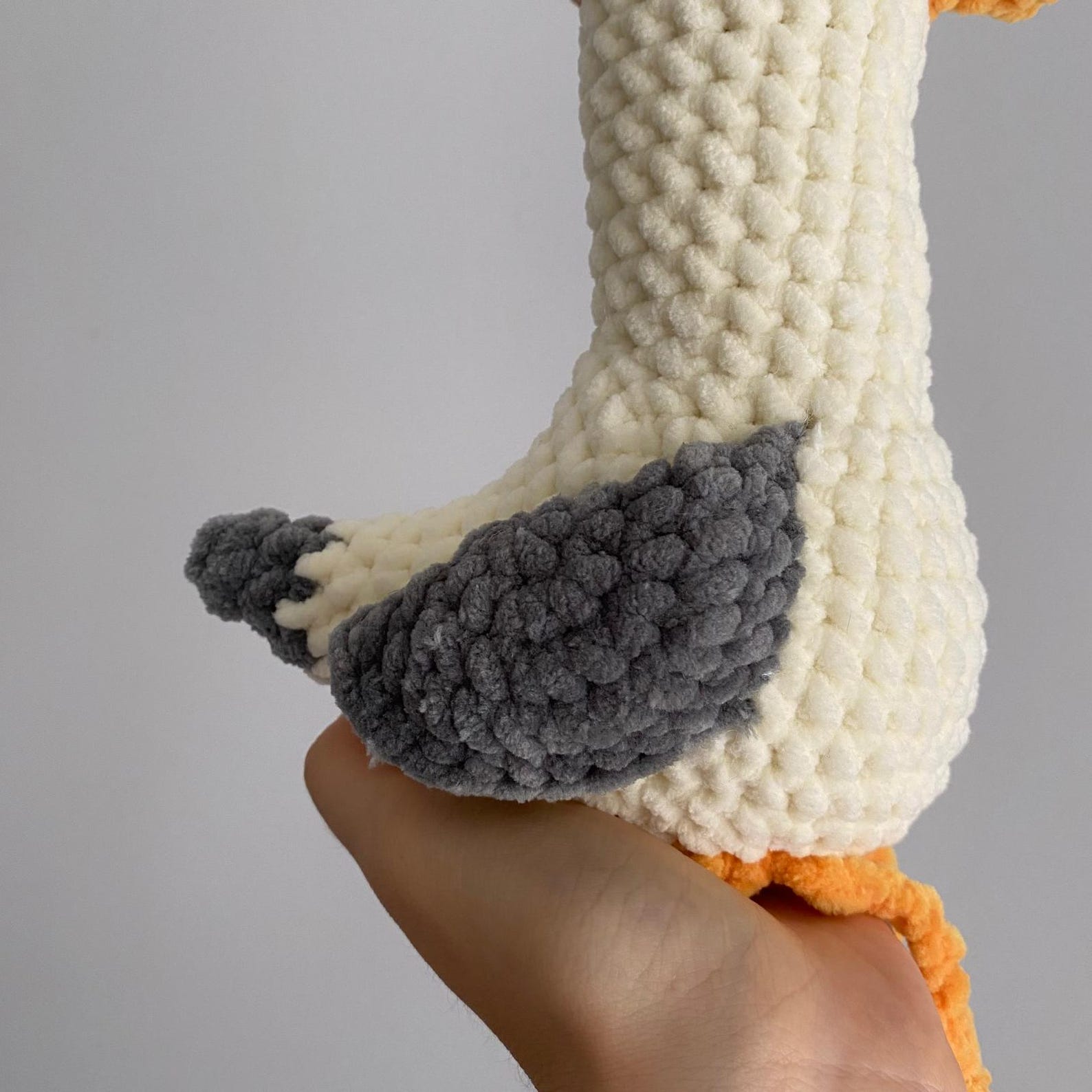 Handmade Crochet Seagull Seagull Toy Crochet Seagull Seagull Plushie ...