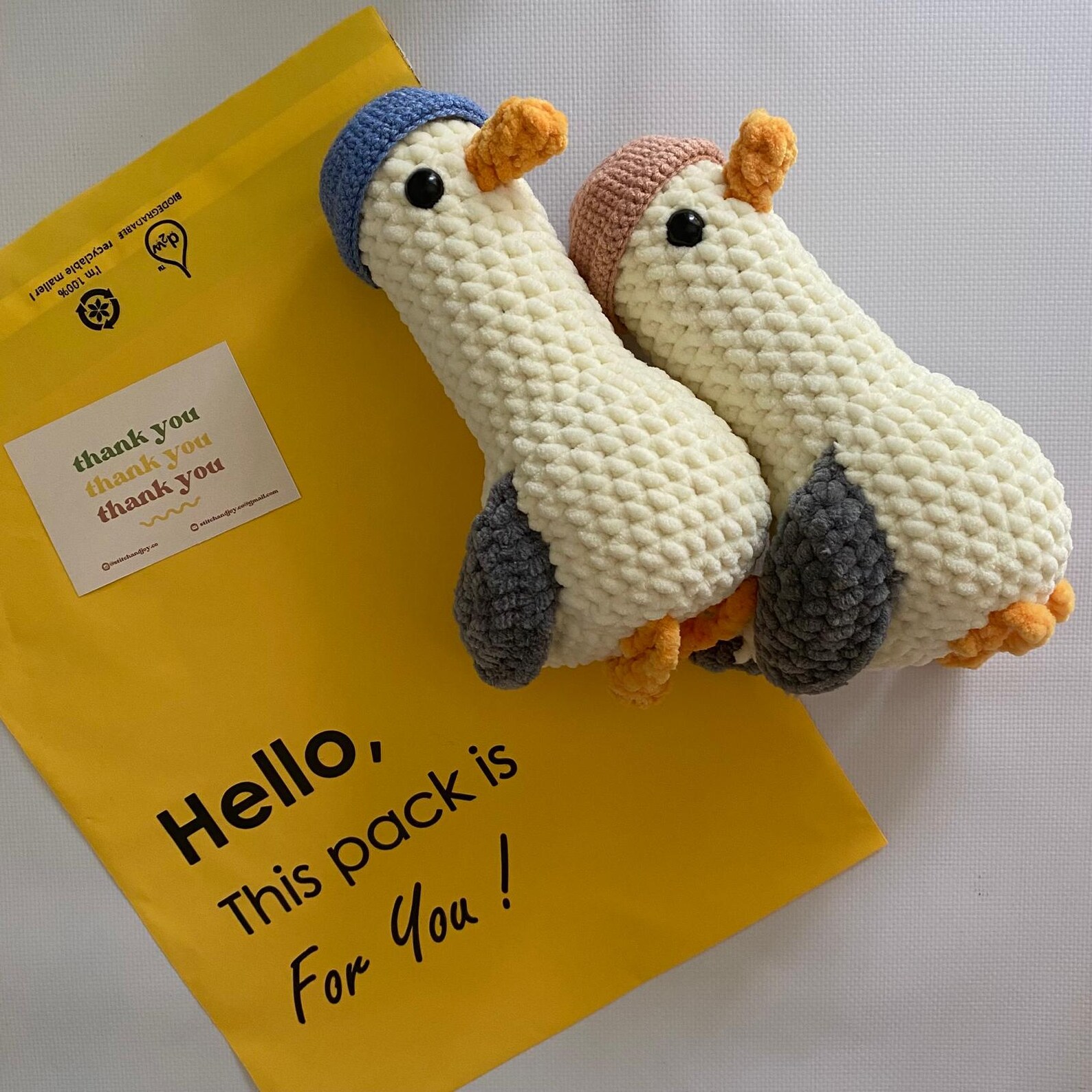 Handmade Crochet Seagull Seagull Toy Crochet Seagull Seagull Plushie ...