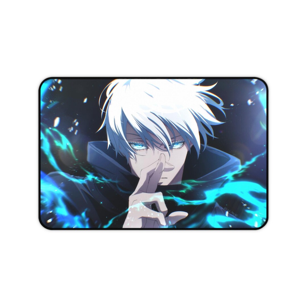 Gojo Desk Mat, Anime Desk Pad, Gojo Domain Expansion, Gaming ...