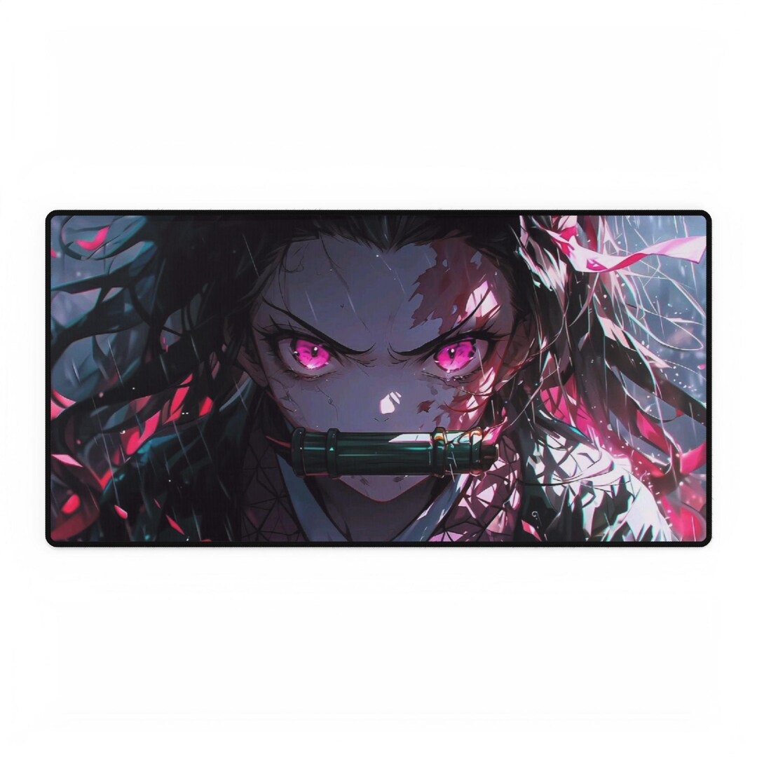 Nezuko Demon Slayer Desk Mat - Anime Desk Pad, Gaming Mouse Pad, Large ...