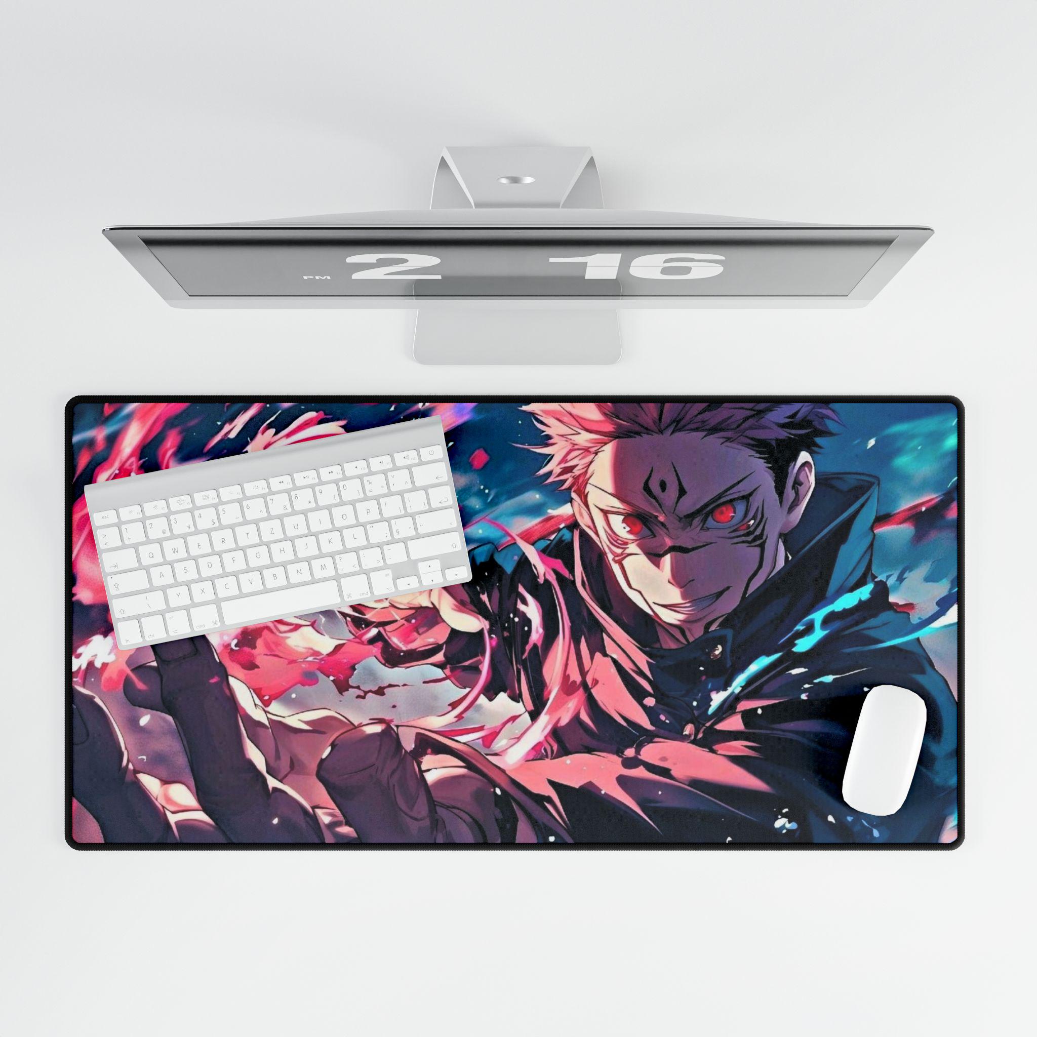 Sukuna Desk Mat, Jujutsu Kaisen Sukuna Design, Non-slip Gaming Pad ...