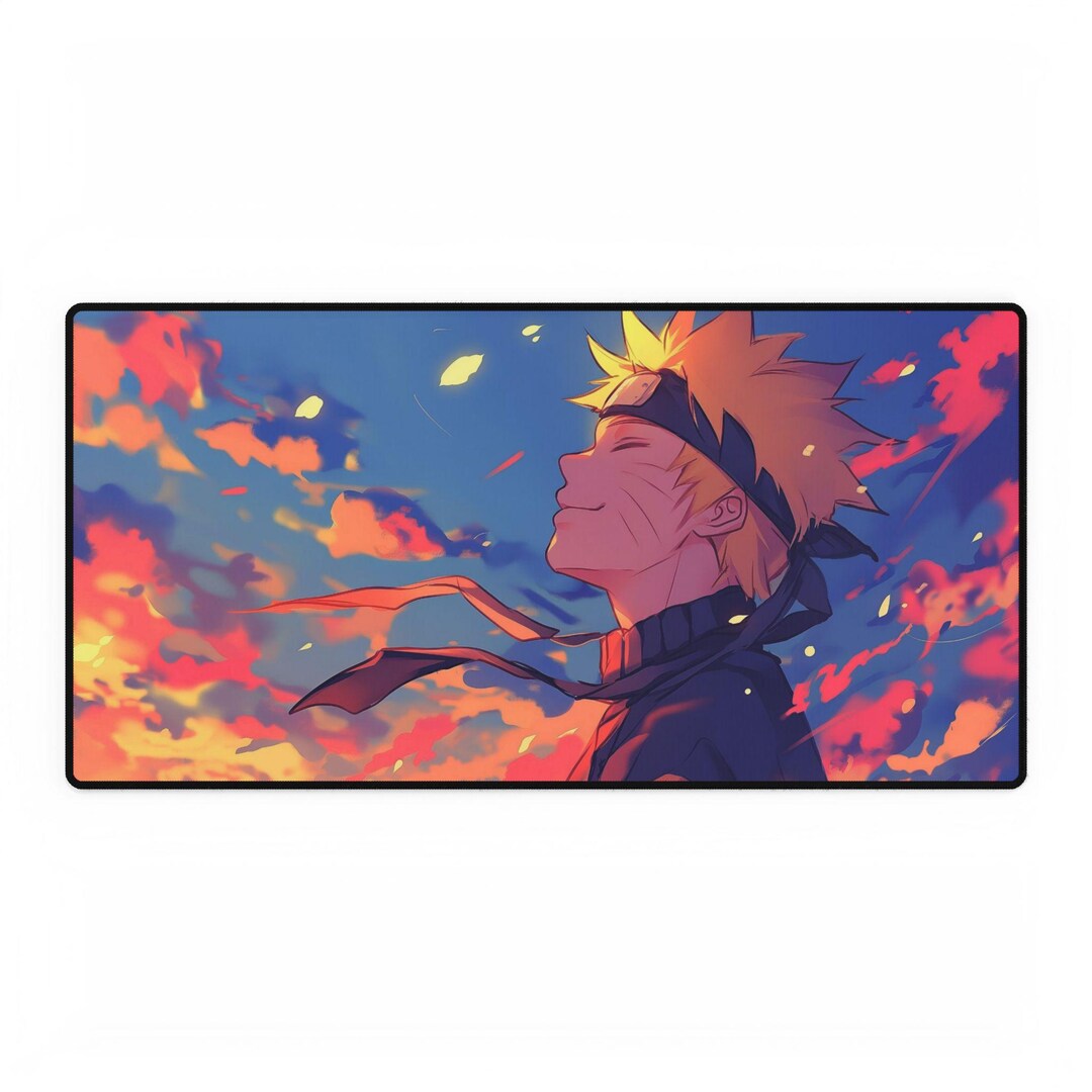 Naruto Desk Mat, Anime Mouse Pad, Aesthetic Gaming Desk Accessories ...