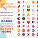 Custom Embroidered Magnets, Funky Decor, Office Decor, Cubicle Decor ...