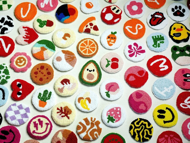 Custom Embroidered Magnets, Funky Decor, Office Decor, Cubicle Decor ...