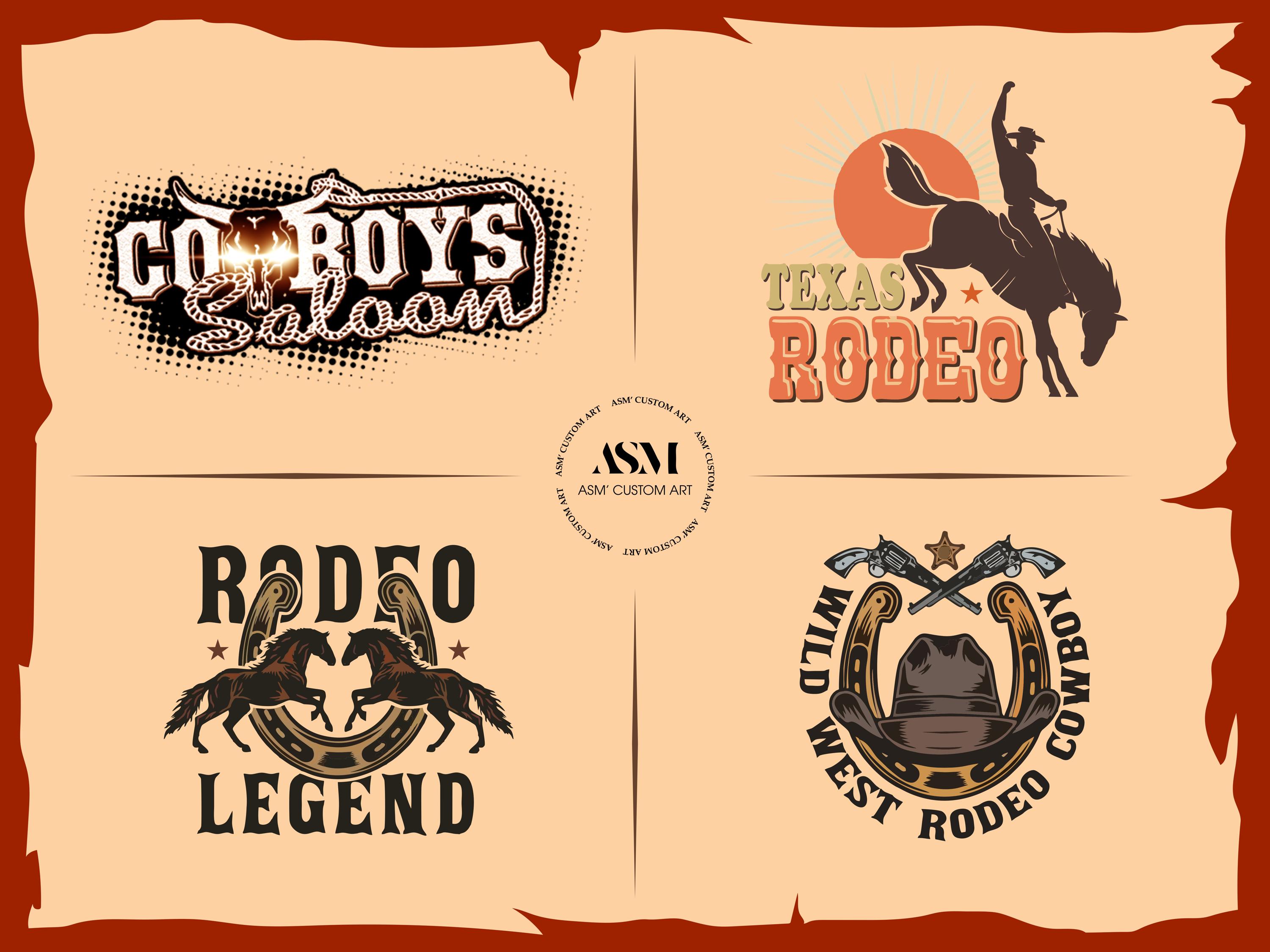 Custom Logo Design, Western Logo Design, Mascot Logo Design, Business ...