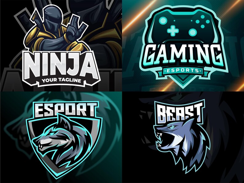 Custom Logo Design, Mascot Logo Design, Twitch Logo, Professional ...