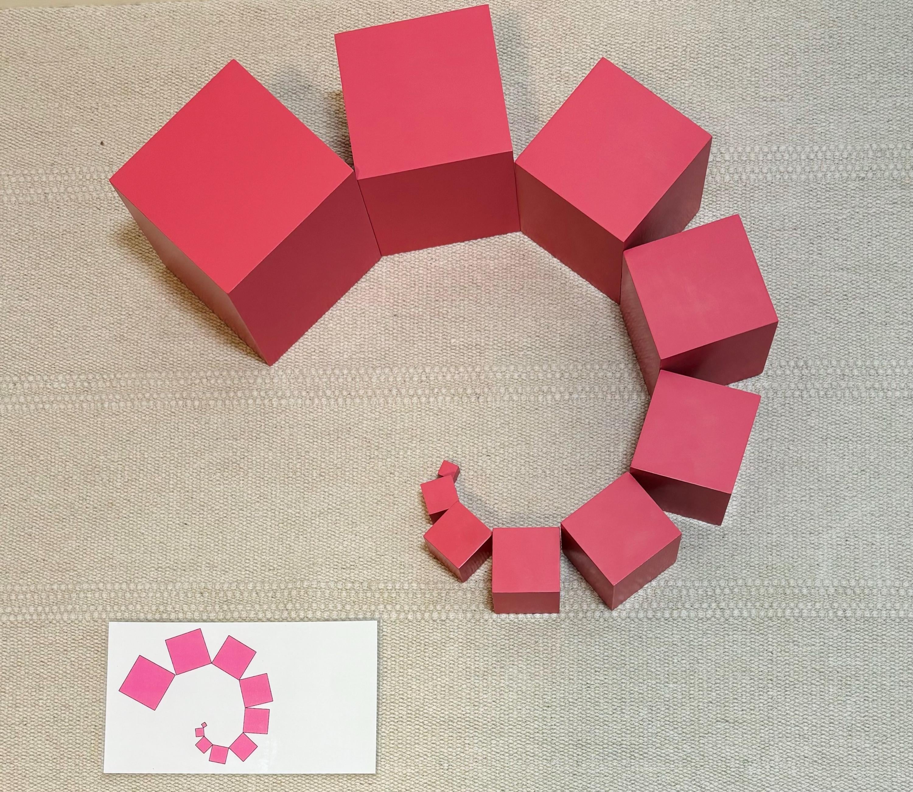 Montessori Sensorial: Pink Tower Extensions - Etsy