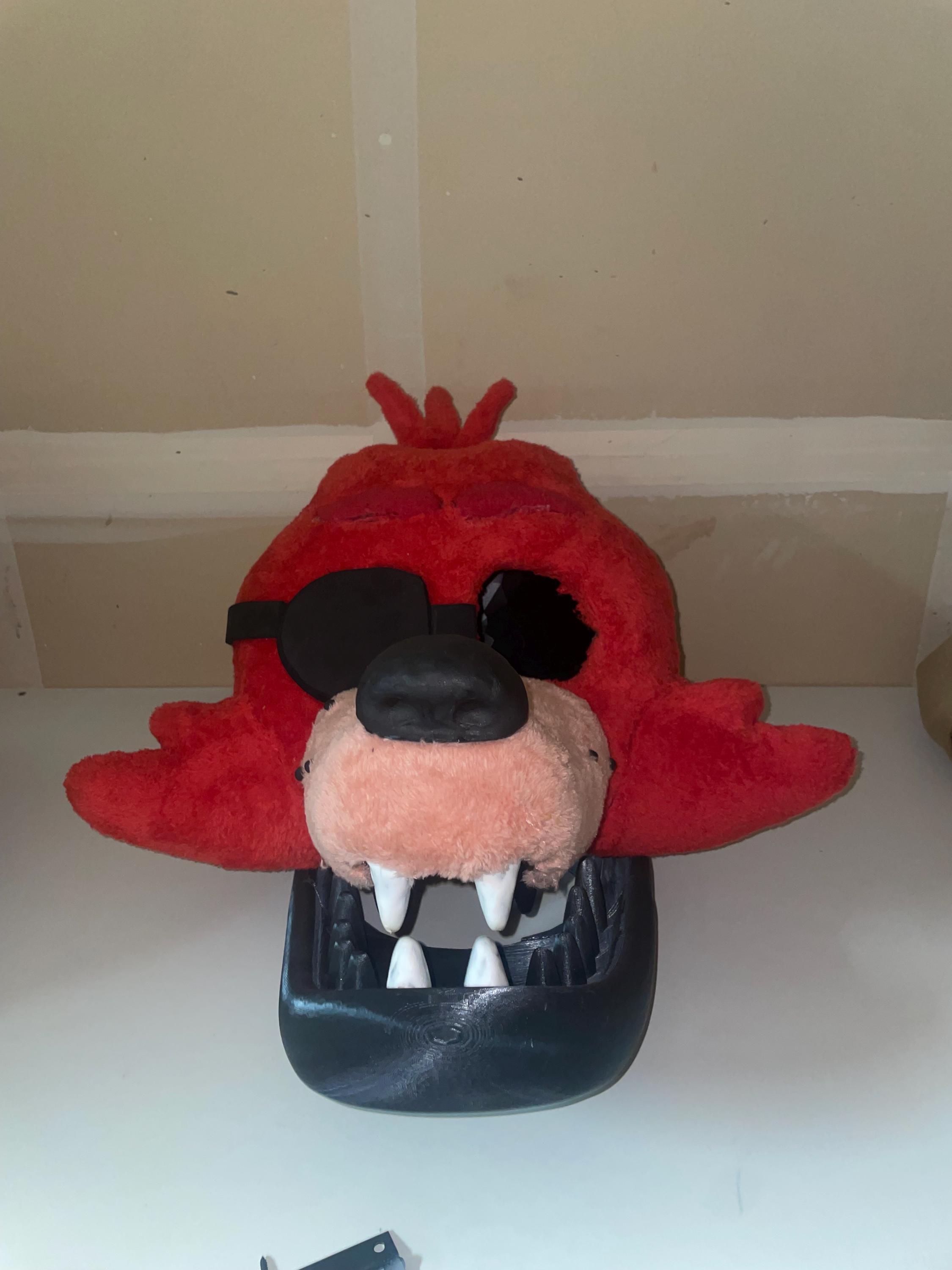 Five Nights Custom Foxy Head Mask - Etsy