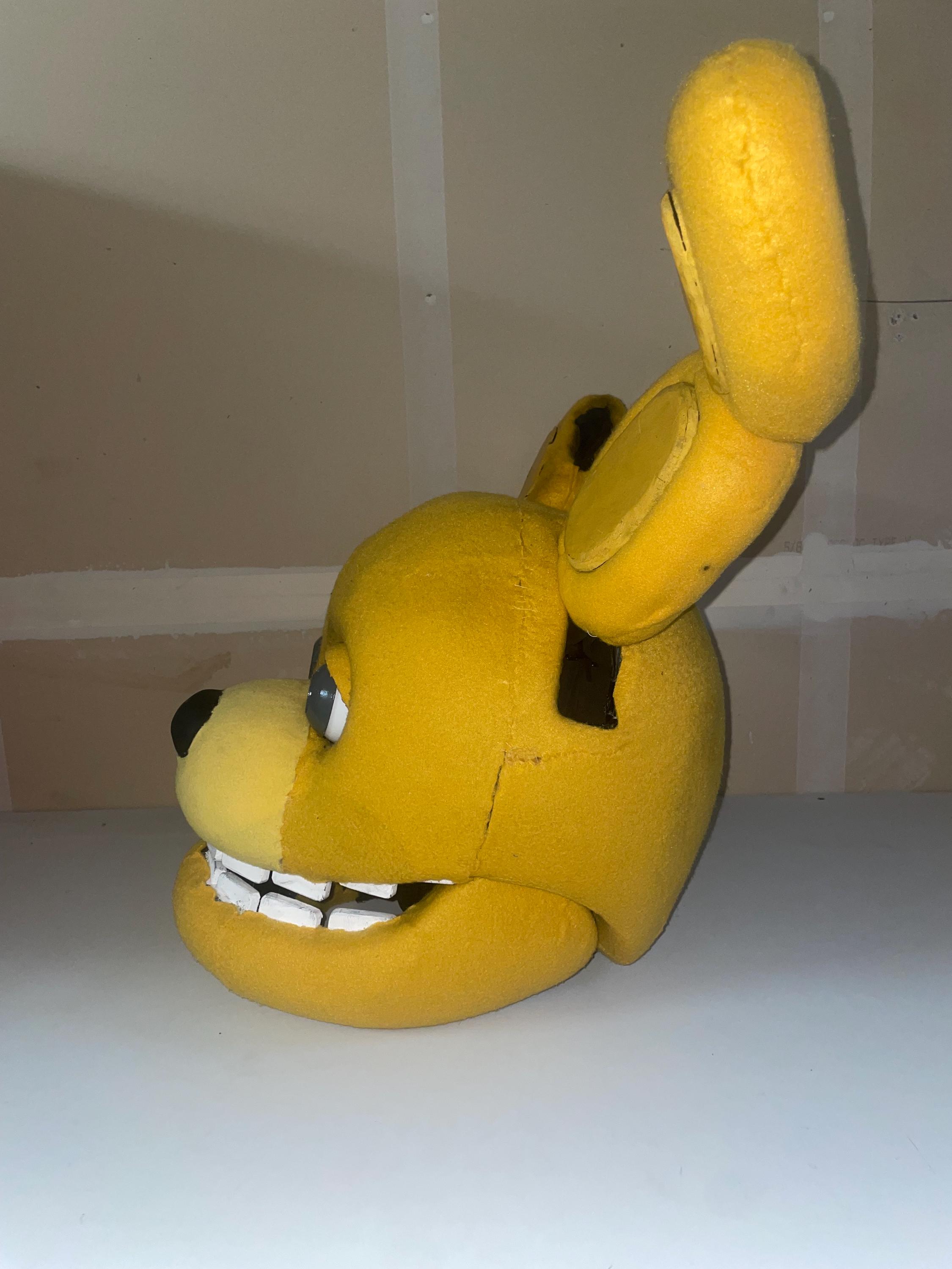 Five Nights Custom Springbonnie Head Mask - Etsy