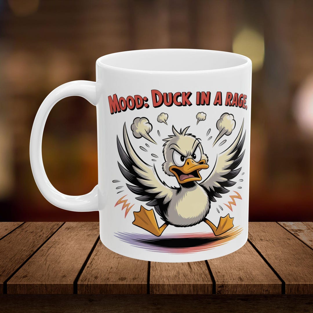 Funny Ceramic Mug With Rage Design - Perfect Gift for Coffee Lovers ...