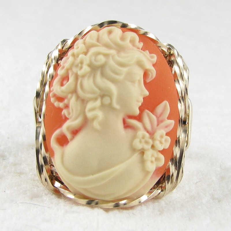Cameo Ring - Etsy