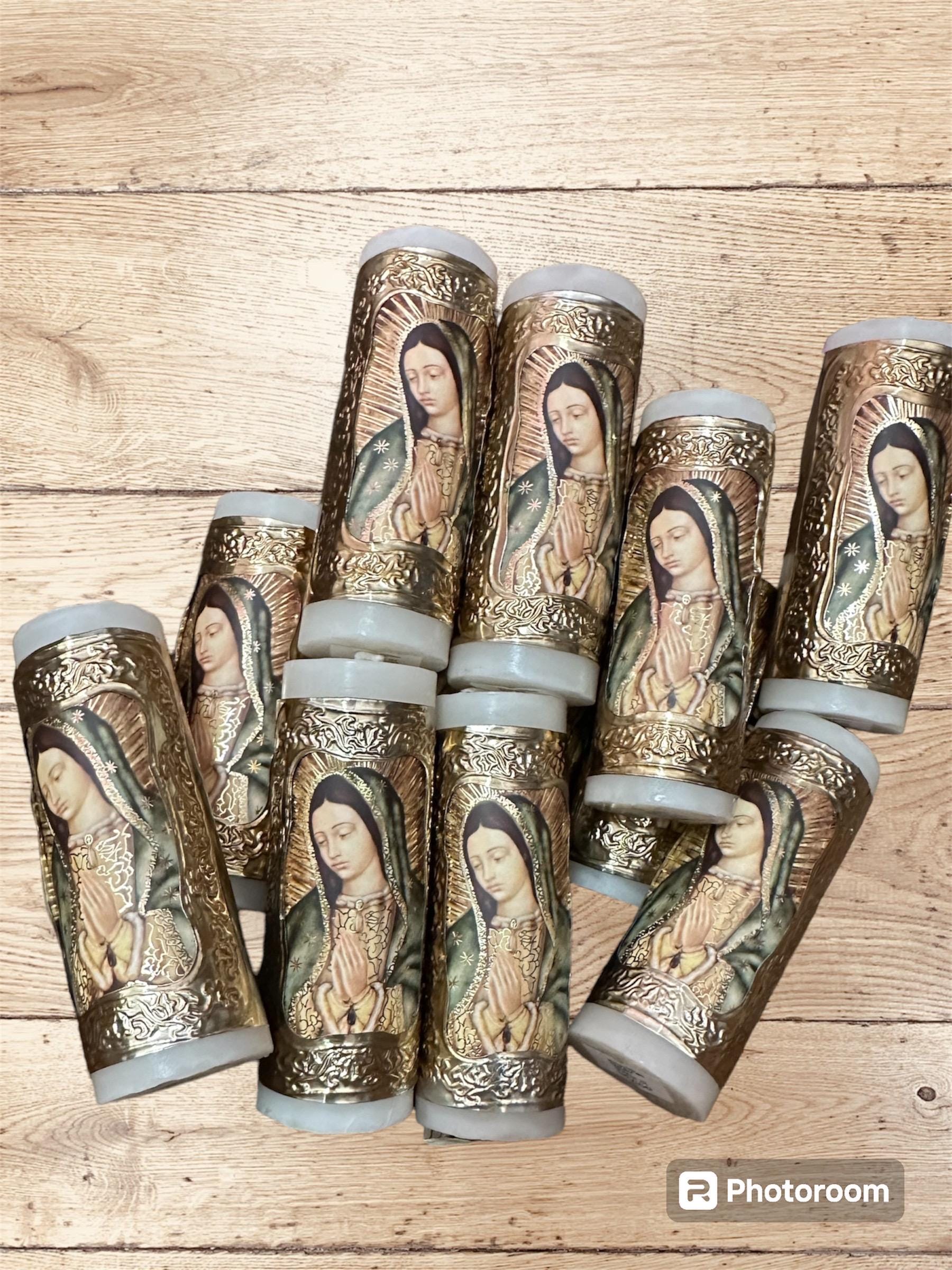 Recuerdos 12 Pcs of Keepsakes Mi Bautizo Velas, Candles for Baptism ...