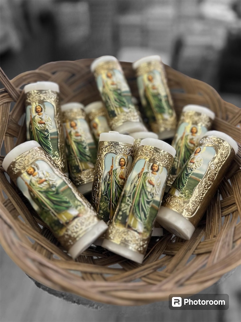 Recuerdos 12 Pcs of Keepsakes Mi Bautizo Velas, Candles for Baptism ...