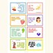 Printable Notes for Kids - Words of Encouragement Cards, Lunchbox Notes ...